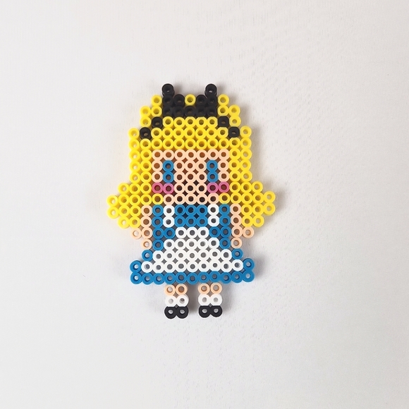 Handmade | Wall Decor | Alice In Wonderland Pixel Art Magnet | Poshmark